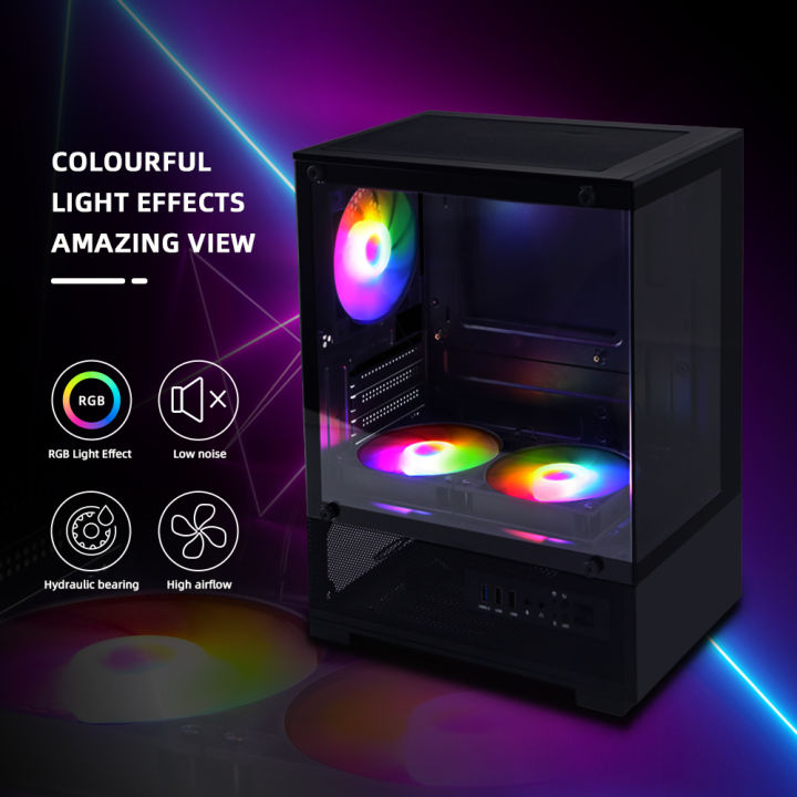 manmu 120mm led computer fan 12v rgb pc fan gaming fan rgb case fan rgb ...