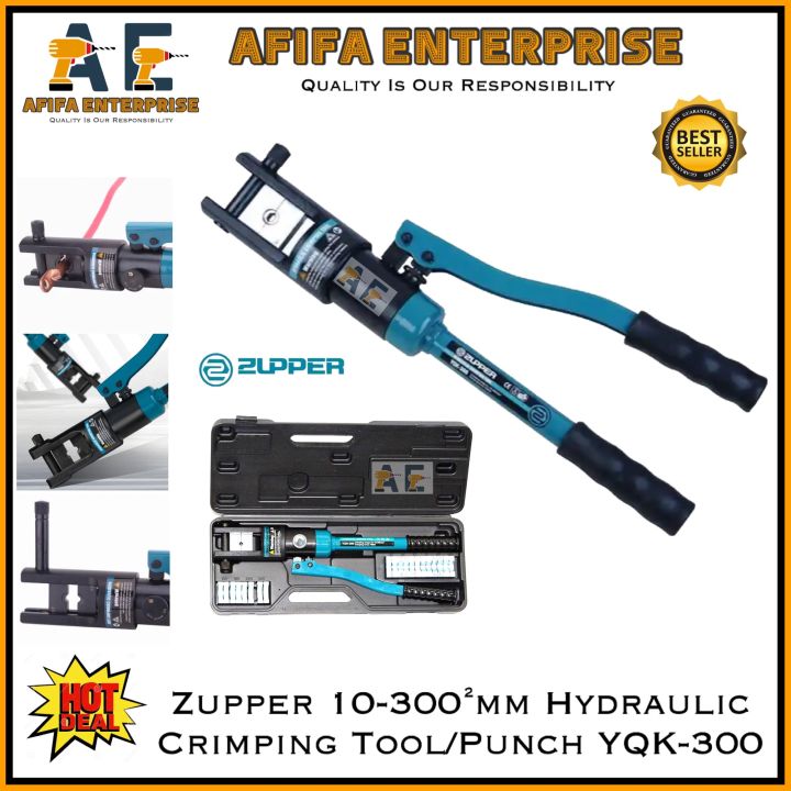 Zupper 10-300mm2 Hydraulic Cable Crimping Tool/Punch YQK-300 | Daraz.com.bd