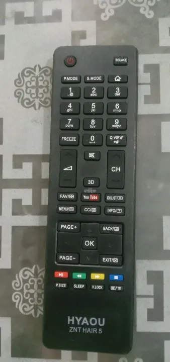 LCD LED tv remote control use for haire LCD LED tv | Daraz.pk