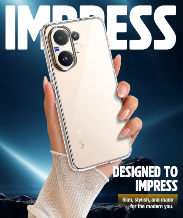 Vivo V60 5G Cover New Ultra Thin Soft Tpu Silicon Dust Proof ...