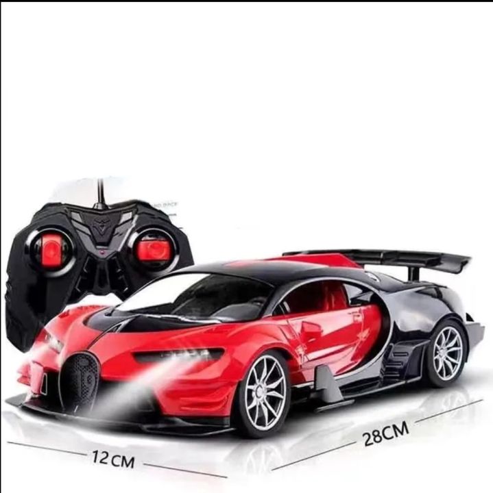 4 Channels RC car With Led Light 2.4G Radio Remote Control Cars Sports ...