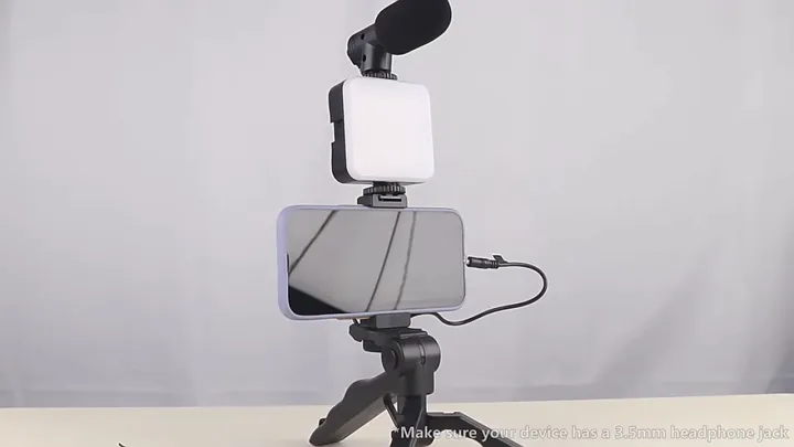 Professional Vlogging Kit AY49 for Smartphone Camera Video Making ...
