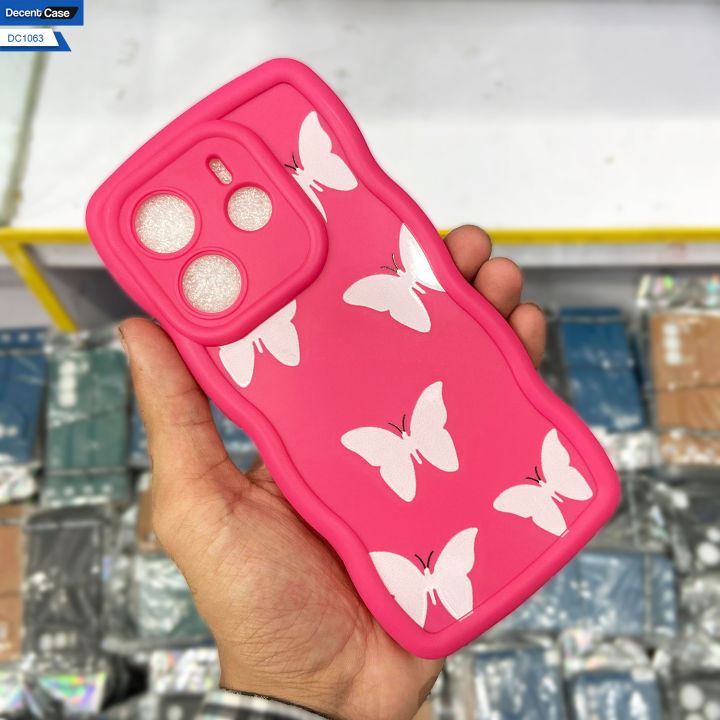 Xiaomi Redmi Note 14 back Cover - Rose Red - Premium Floral Printed ...