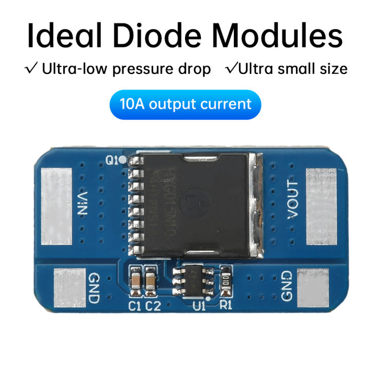 60A Two MOS No Voltage Limit Ideal Diode Module Anti Backflooding Anti ...