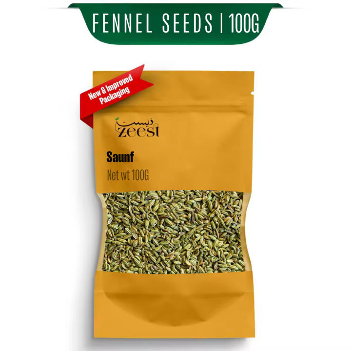 Zeest Fennel Seeds (Saunf) 100 Gram | Daraz.pk