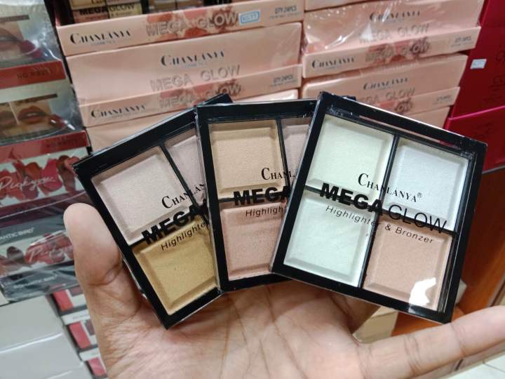 Chanlanya Mega Glow Highlighter + Bronzer | Daraz.com.bd
