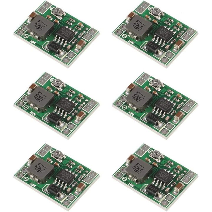 6pcs Mini MP1584EN DC-DC Buck Converter 3A Power Adjustable Power Supply Module 24V to 12V 9V 5V ...
