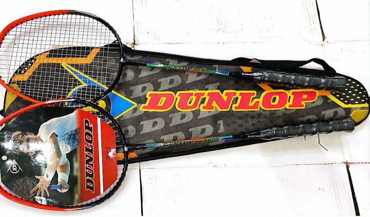 DENLOP PRO6600 badminton racket joint less pair - "High-Performance ...
