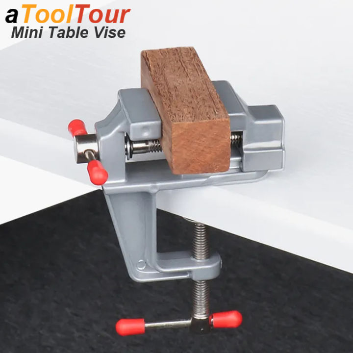 Mini Bench Vise Table Clamp Screw DIY Craft Mold Fixed Repair Tool ...
