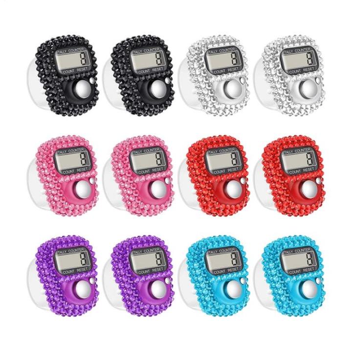 Finger Counter Clicker Ring Hand Clicker Counter Digital Finger Tally ...
