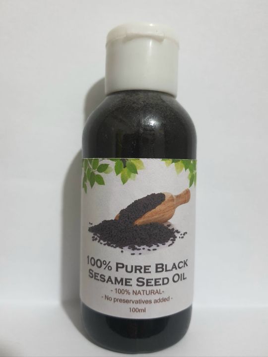 Black Sesame Seed Oil Kalo Til Tel 100ml | Daraz.com.np