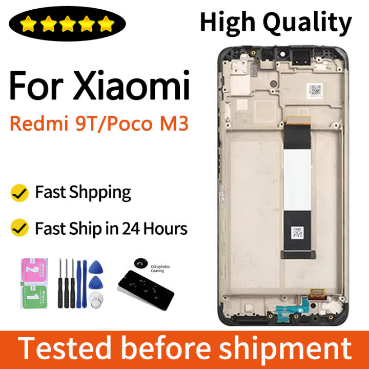 6.53"Screen For Xiaomi Redmi 9T J19S M2010J19SG LCD Display Touch ...