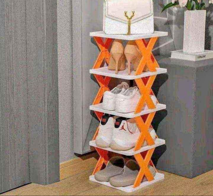 5 Layer Moveable Shoe Rack | Daraz.com.bd