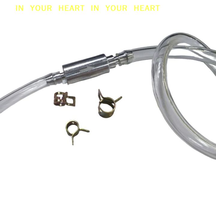 【X】1 Set Bleeder Fluid Hose Hydraulic Clutch Valve Tube Kit Motorcycle ...