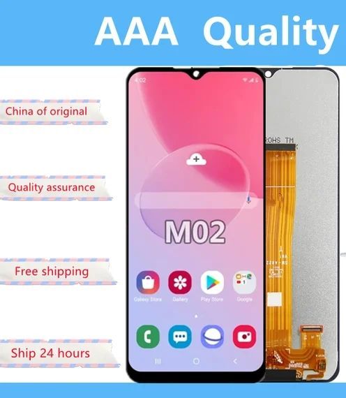 6.5'' Original For Samsung Galaxy M02 2021 SM-M022F SM-M022F/DS LCD ...