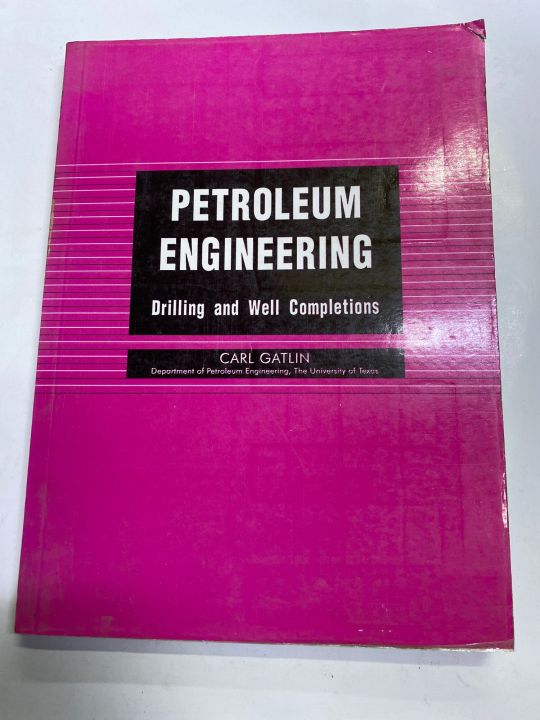 PETROLEUM ENGINEERING BY CARL GATLIN | Daraz.pk