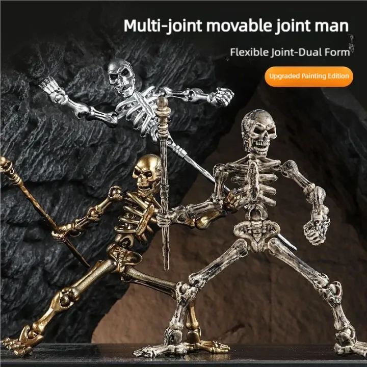 Skeleton Multi Jointed Movable Toy Multi Form 13 Action Figure ...