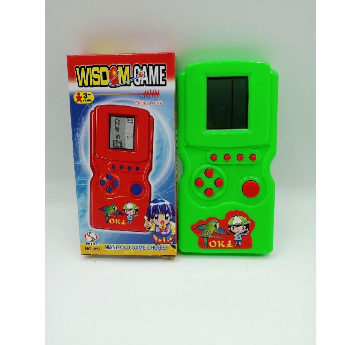 Handheld Brick Game Console – Classic Video Game Toy for Kids | Daraz.pk