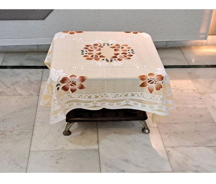 Indian shurma desing tea table cover ( 45/30 inch) | Daraz.com.bd