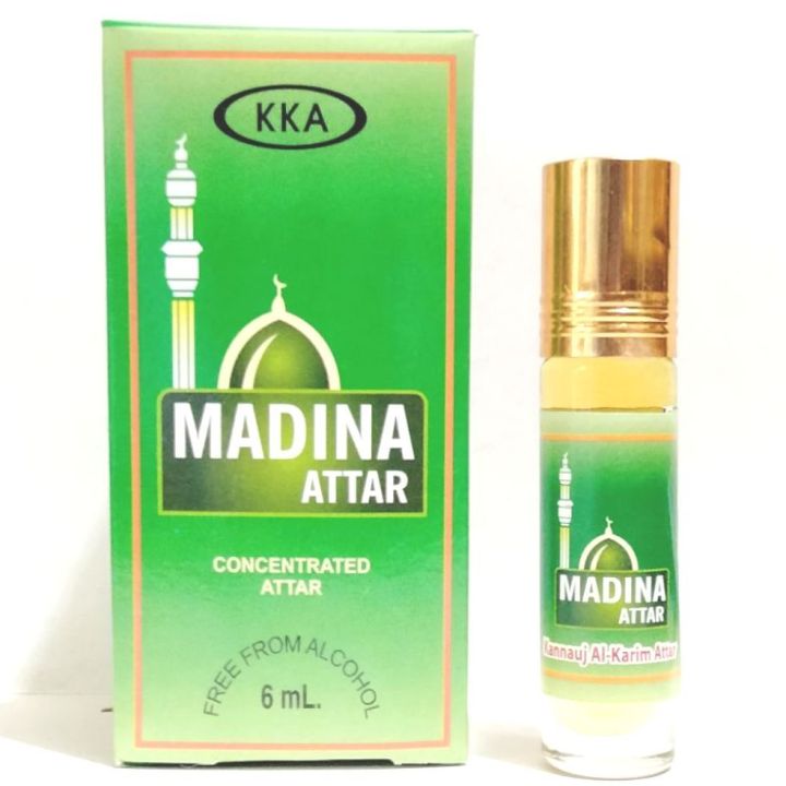Madina Attar 24 Hours Long-Lasting and AlcoholFree 100% Halal 6ml ...