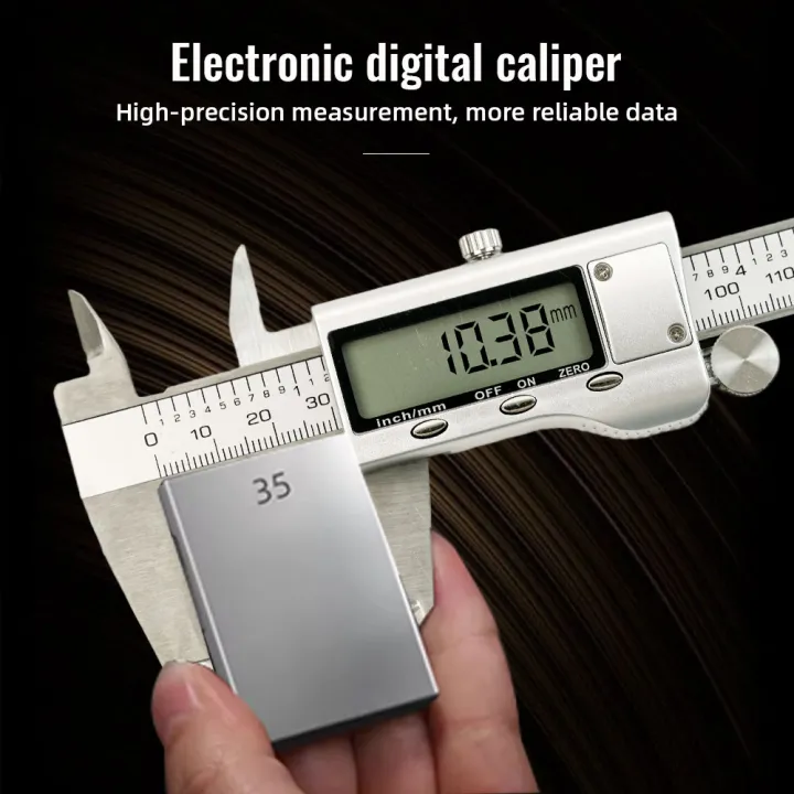 Digital Vernier Caliper Stainless Steel Caliper 0-150MM 6 Inch 0.01mm ...