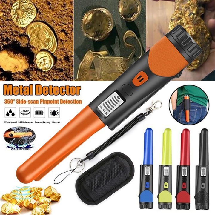 Handheld Metal Detector Waterproof High Sensitivity Gold Detector ...