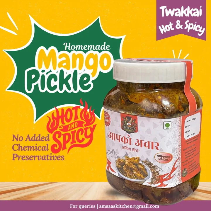 Mango Pickle | Aap Ko Achar | Twakka Hot And Spicy Achar | Daraz.com.np
