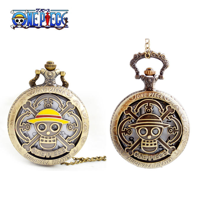 One Piece Anime Pocket Watch Animation Peripherals Toys Accessories ...