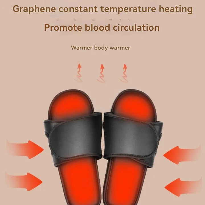 New Vibration Massage shoes, Graphene Heating Massage Slippers, Foot ...