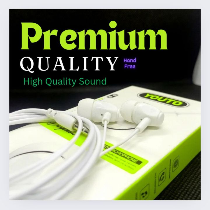 Handsfree , Mobile Handfree High Quality Sound, Best & Premium Quality ...