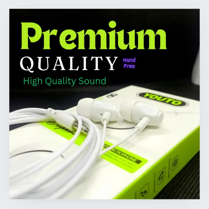 Handsfree , Mobile Handfree High Quality Sound, Best & Premium Quality ...
