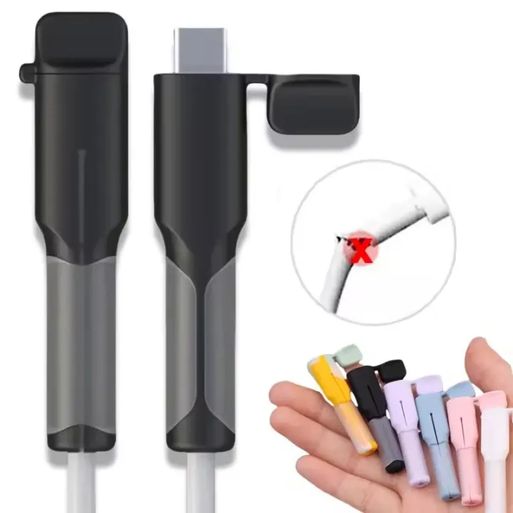 USB Type C Charging Cable Saver Sleeve Data Line Cord Protector ...