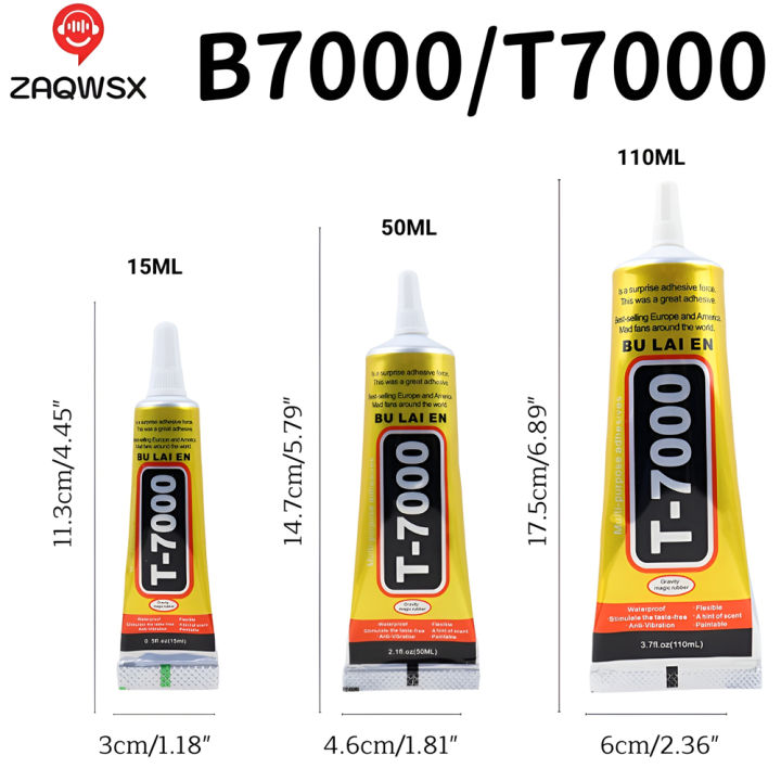 B7000 T7000 Clear Contact Phone Repair Adhesive Universal Glass Plastic ...