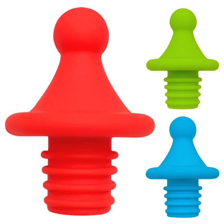 Silicone Wine Stopper Beverage Bottle Stopper High-Elasticity Champagne ...