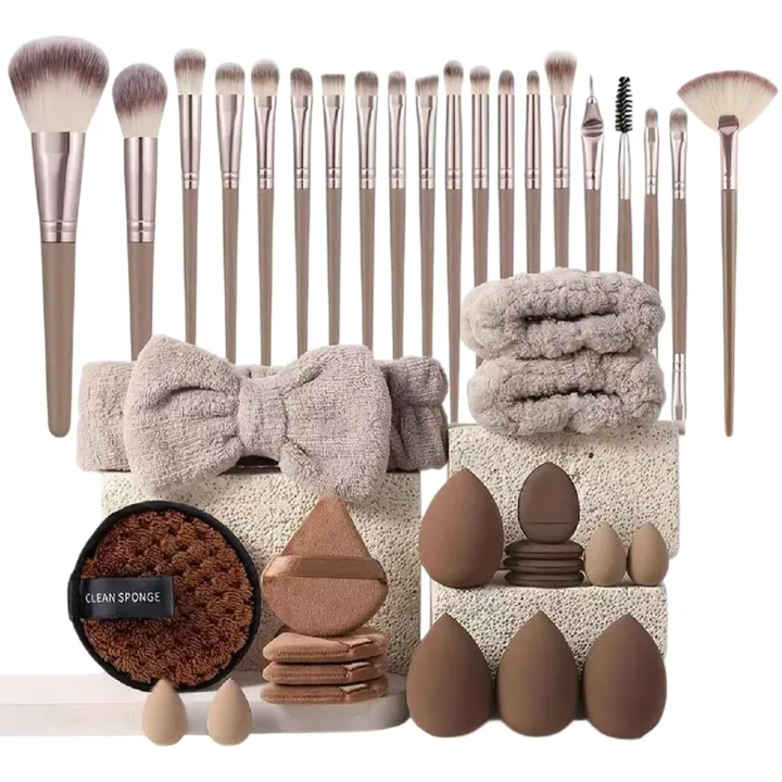 Professional makeup tool set, 40-piece multifunctional makeup tool set ...