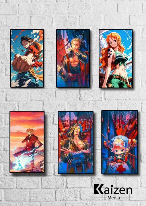 Luffy Crew Mate One Piece Anime Posters | Daraz.com.np