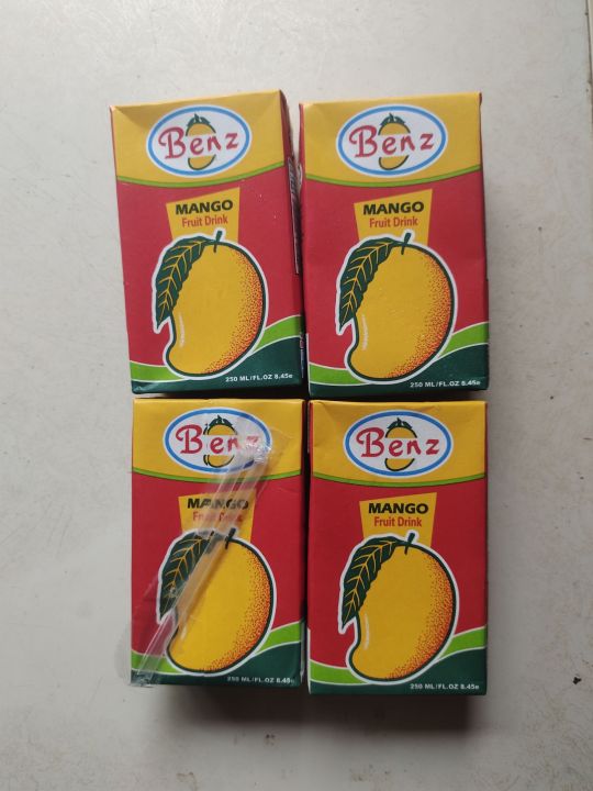 Benz Mangi fruit Juice 250 ml pack of ( 12 pcs ) | Daraz.pk
