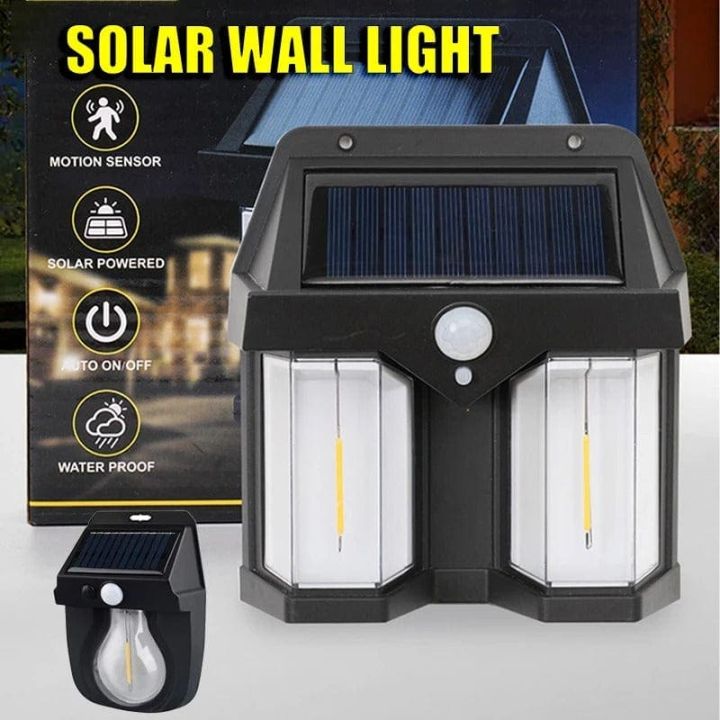 Solar Wall Lamp, Solar Sensor Light, Human Body Induction Light ...