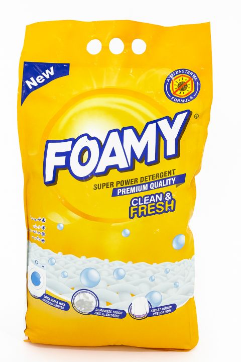 FOAMY super power Detergent Antibacterial Formula ( 5kg packing ...