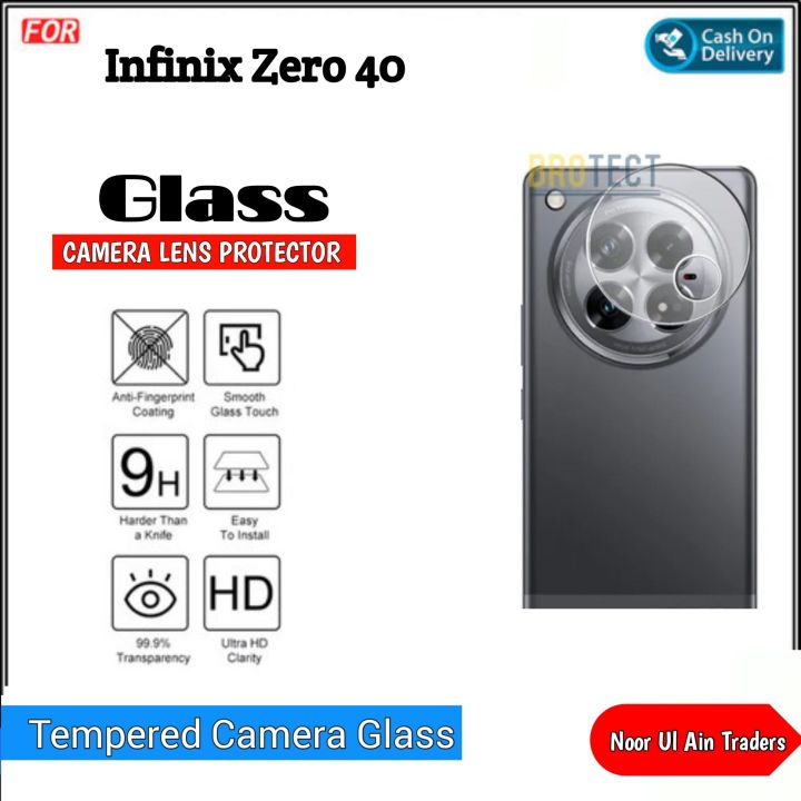 Infinix Zero 40 Back Camera Lens Protector 9H Flexible Soft Nano Glass ...