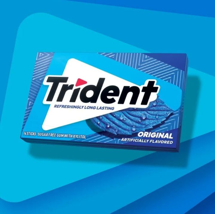 Trident Original Chewing Gum 14's (Pack of 1/2/3/5) | Daraz.com.np