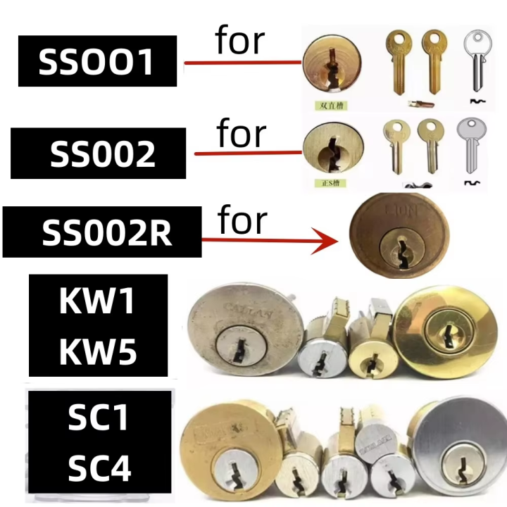 Lishi 2 in 1 Tool SS001 SS002 SS002R pro KW1 KW5 SC1 SC4 SC20 R52 R52L ...