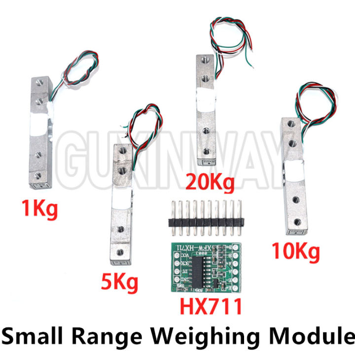 Load Cell 1KG 2KG 5KG 10KG 20KG HX711 AD Module Weight Sensor ...