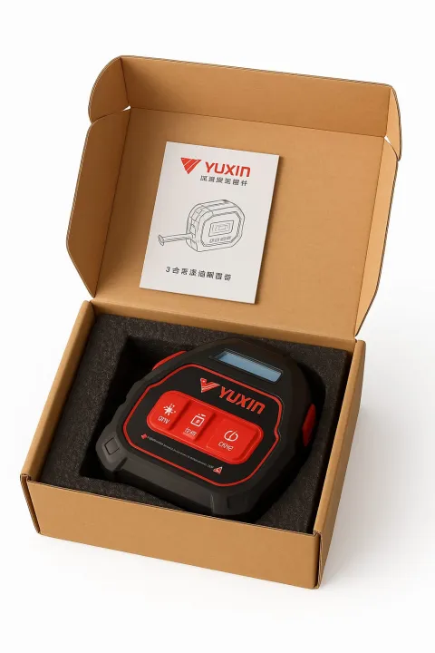 3-in-1 Laser Digital Tape Measure with Display – Multifunction ...