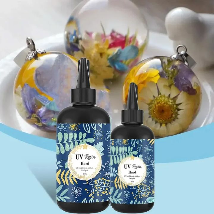 10/25/50/60/100/200/250/500g Quick Drying UV Resin Adhesive Colorless Transparent Ultraviolet ...