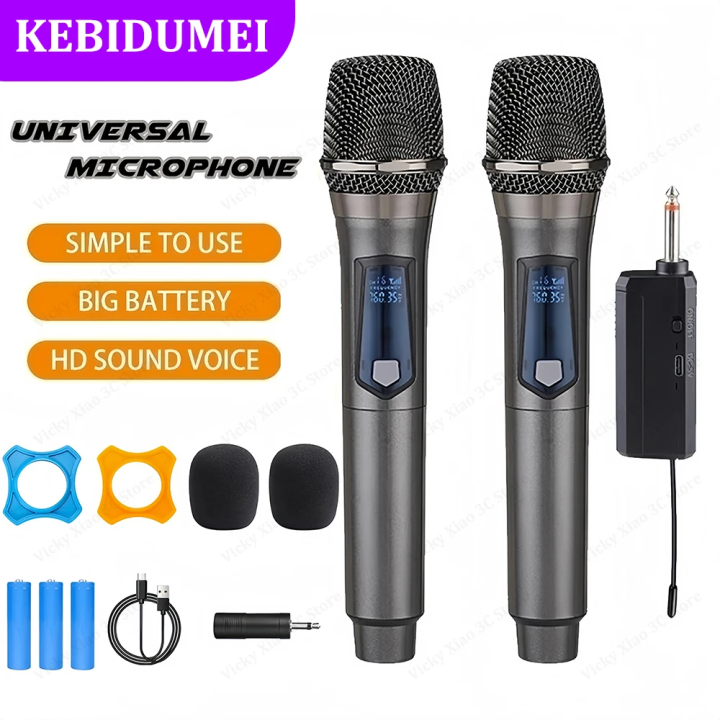 2.4G Handheld Microphone Wireless Microphone Rechargeable Microphone ...