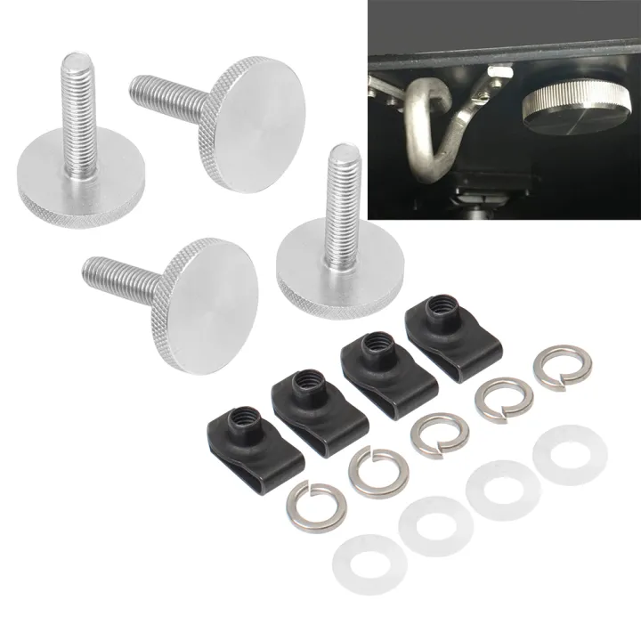 Motorcycle Saddlebag Lever Lock Bolts & Nuts Kit For Harley Touring CVO ...
