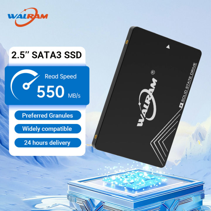 WALRAM 1TB SSD 512GB 2.5 SATA3 SSD 128GB 120GB 2TB 500GB 480GB Laptop ...