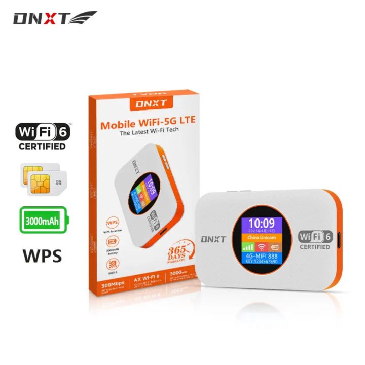 4G Mobile Wireless and Portable Wi-Fi Router With Sim Card Slot Pocket ...