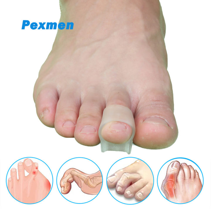 Pexmen 2/4Pcs Hammer Toe Corrector Hammertoe Straightener for Curled ...